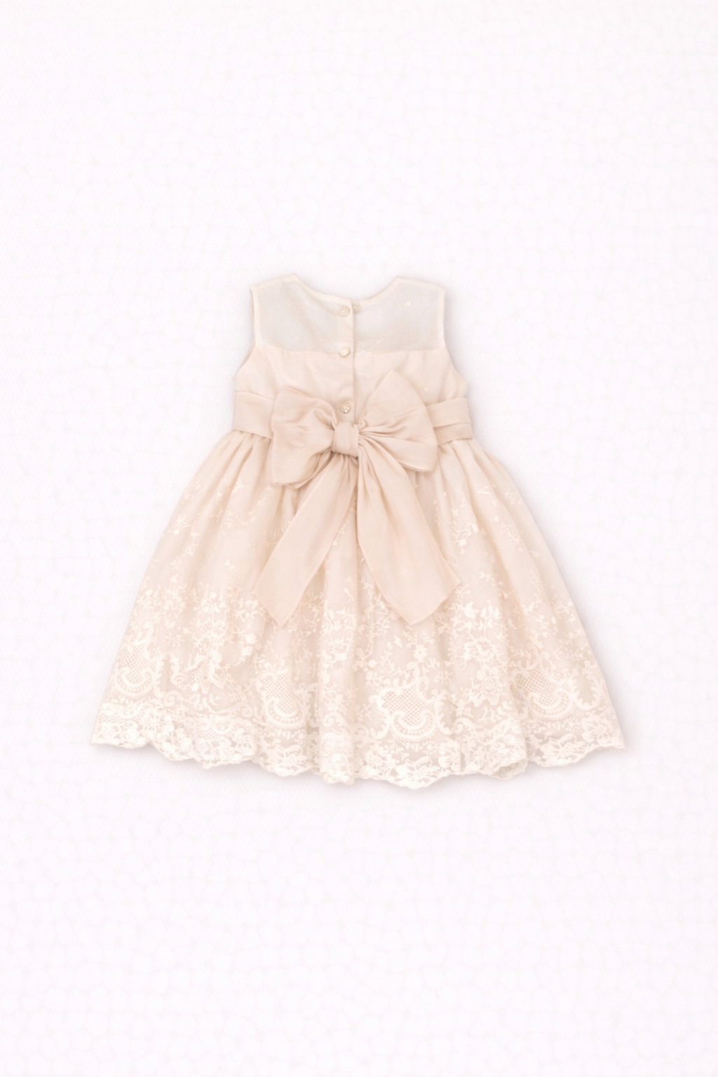 Elizabeth Dress with Floral Lace – Mini Me Miami